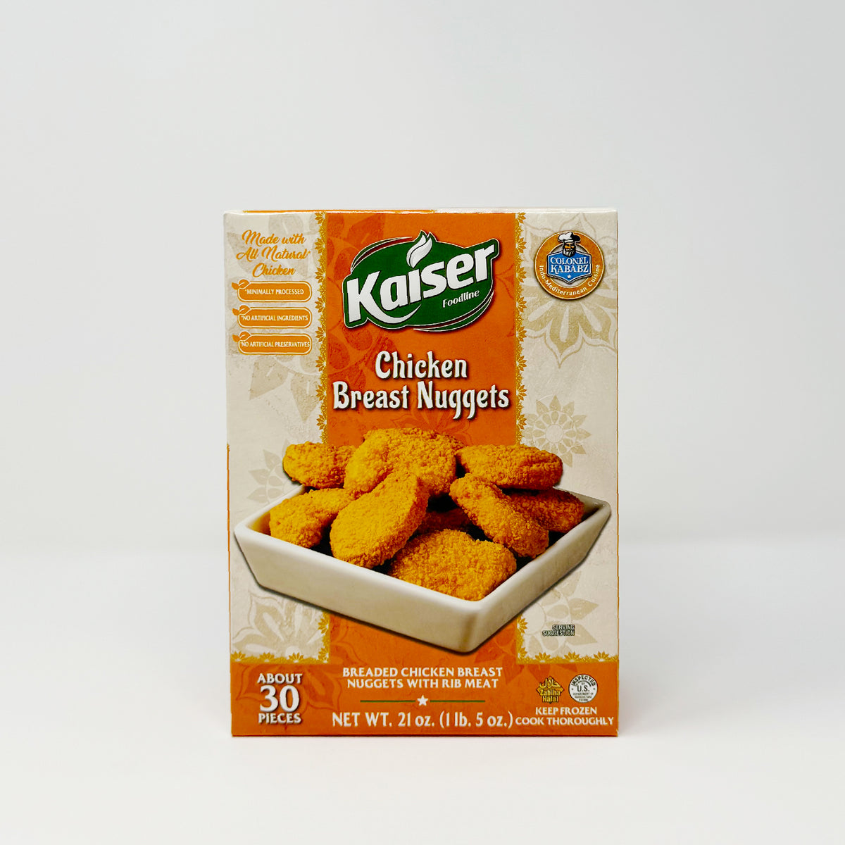 Kaiser Chicken Breast Nugget 1 lb (In-Store Only) – Two Brothers Halal Market