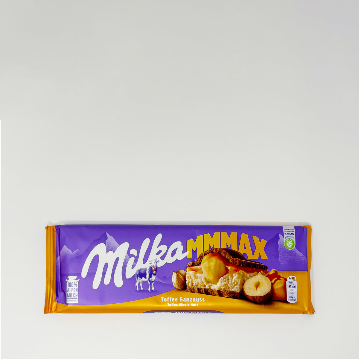 Milka Mmmax toffee chocolate and hazelnut 300g – Two Brothers Halal Market