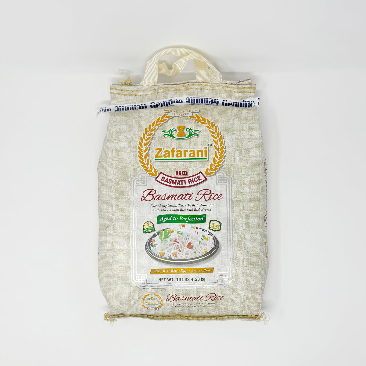 Zafarani Aged Basmati Rice 10 Lb – Two Brothers Halal Market