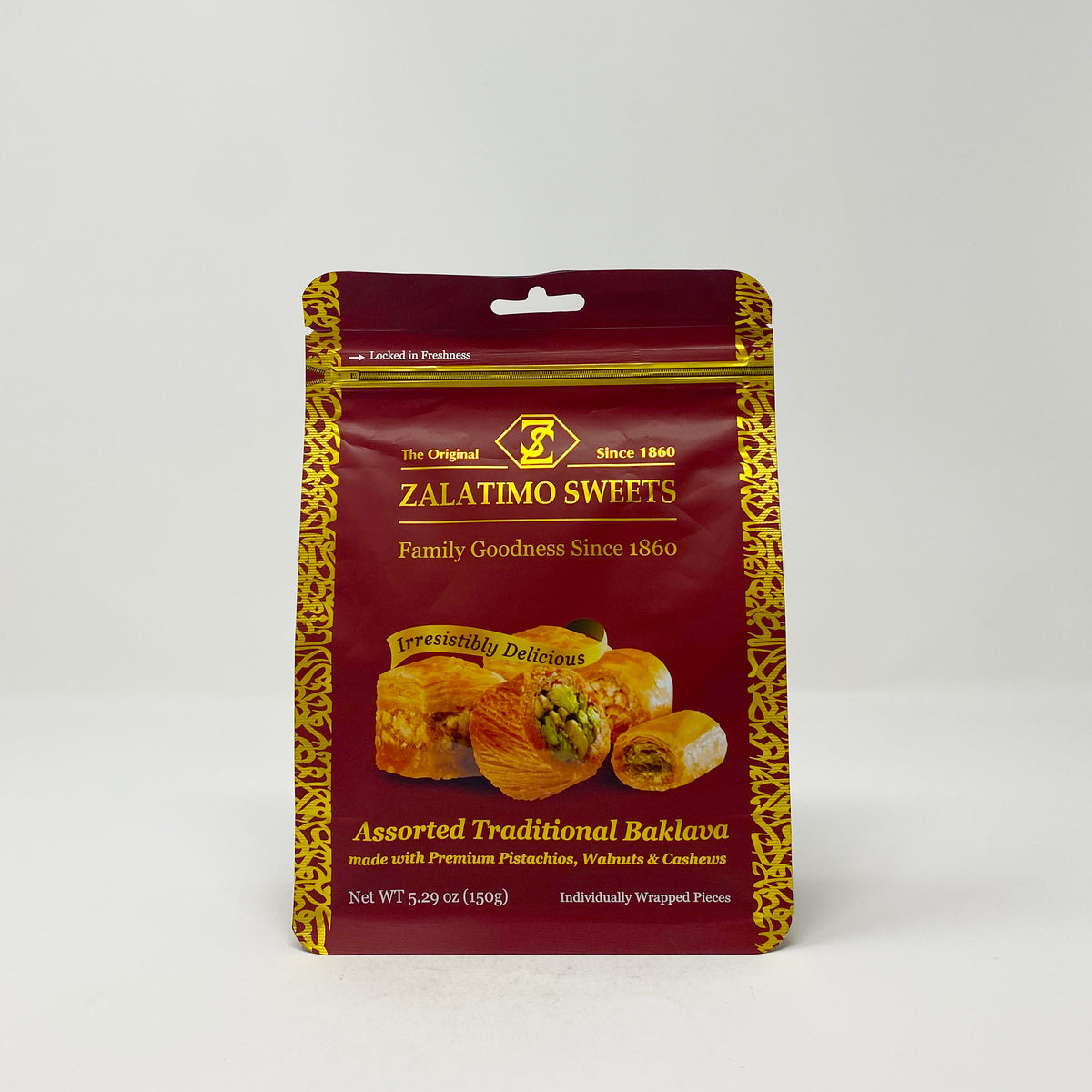 Zalatimo Sweets Assorted baklawa 150g – Two Brothers Halal Market