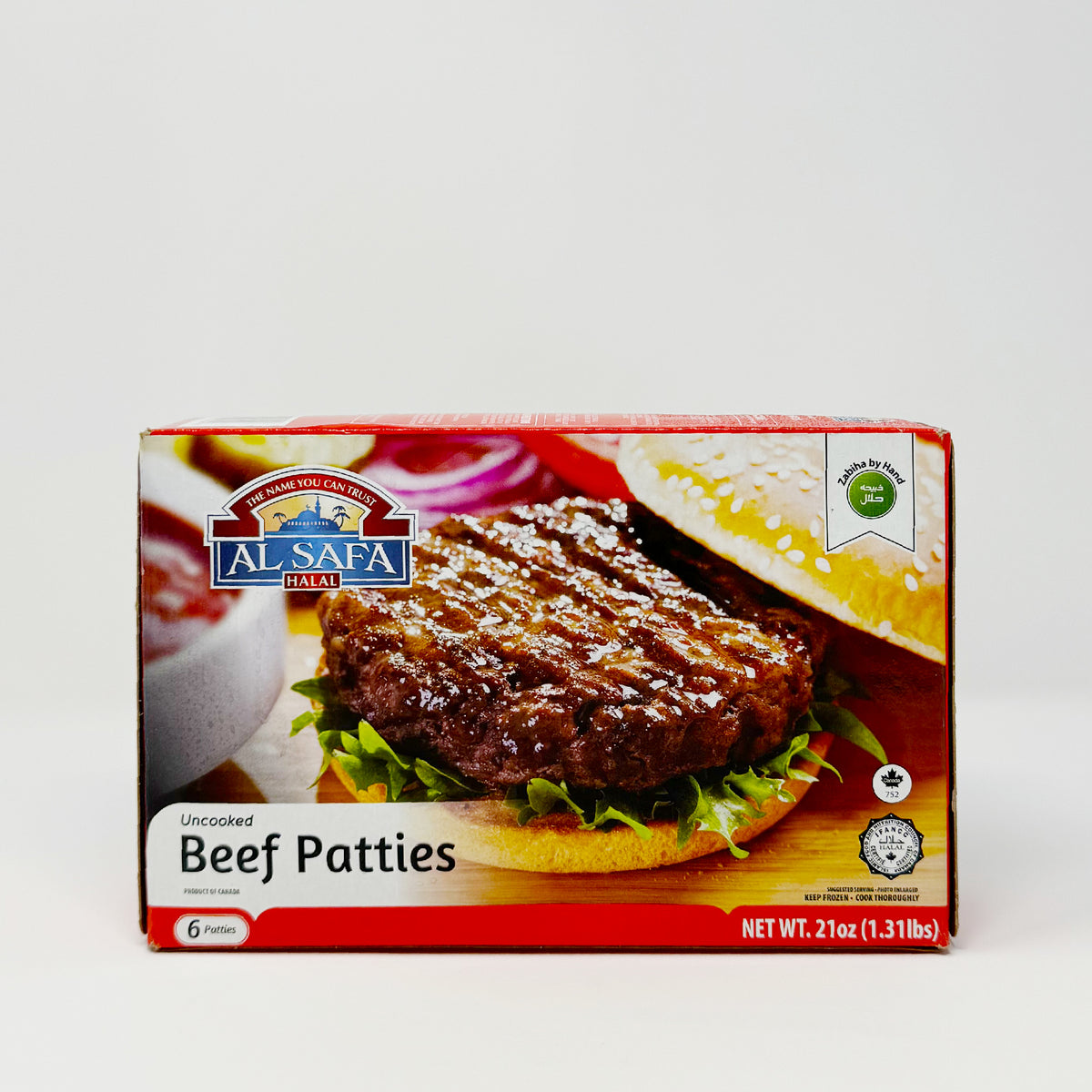 AL Safa beef patties 1.3 lb (In-Store Only) – Two Brothers Halal Market