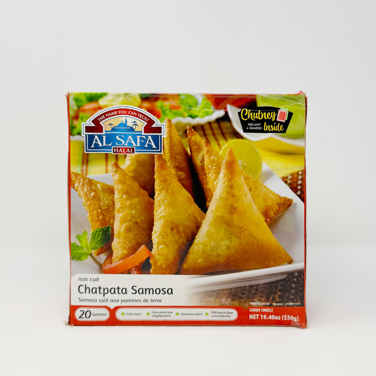 AL safa Chatpata Samosa 550g (In-Store Only) – Two Brothers Halal Market