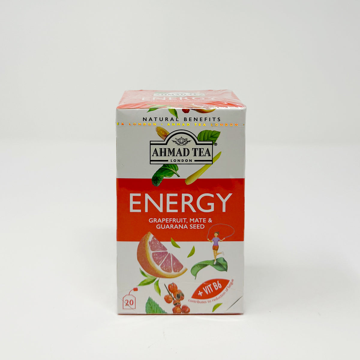 Ahmad green Tea Energy 20 bags – Two Brothers Halal Market