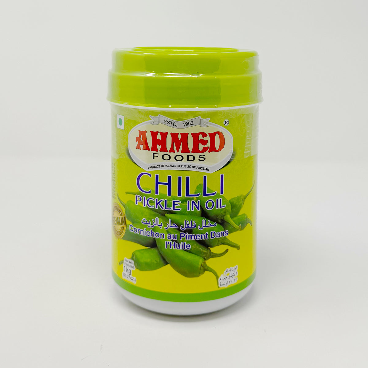 Ahmed Chilli Pickle in oil 1Kg – Two Brothers Halal Market