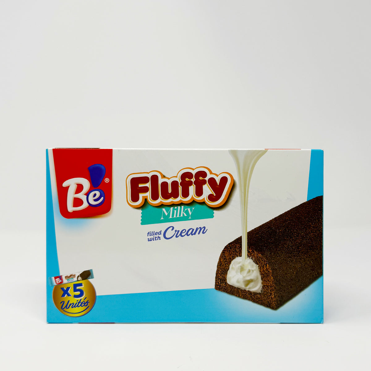 Be Fluffy Milky filed with cream 5 Unites – Two Brothers Halal Market