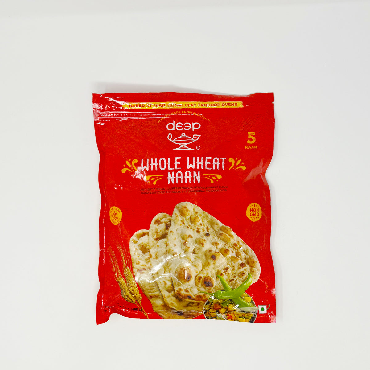 Deep Tandoori Naan whole wheat 5 pack (In-Store Only) – Two Brothers ...