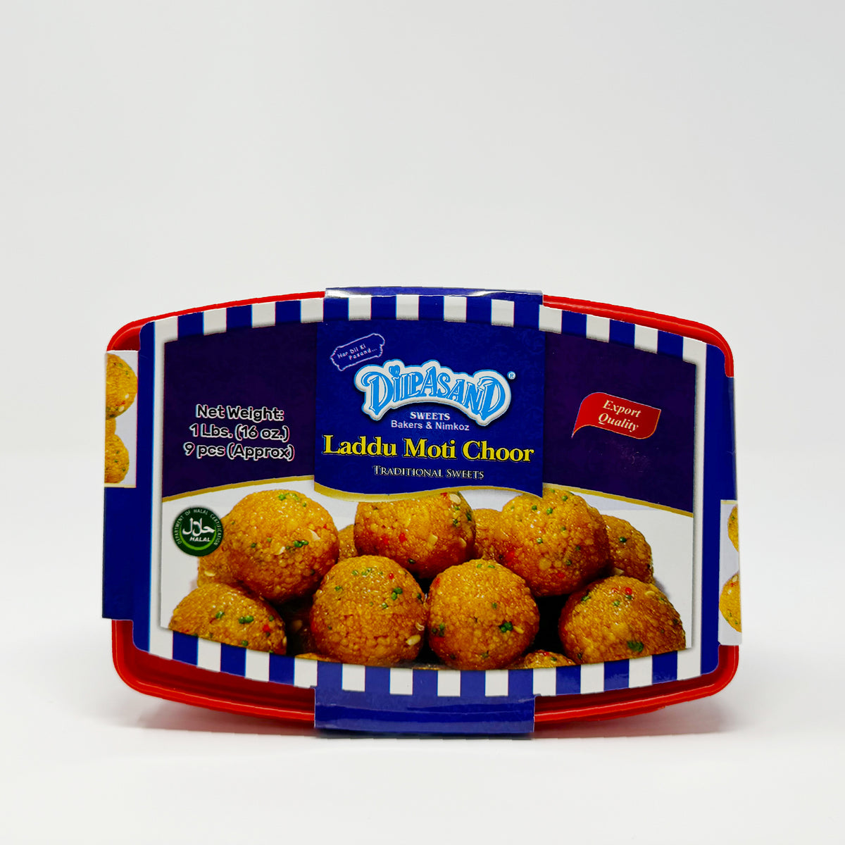 Dilpasand Laddu Moti Choor 1lb (In-Store Only) – Two Brothers Halal Market