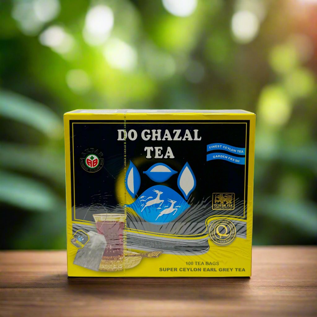 Do Ghazal Super Ceylon Earl Grey tea 100 bags – Two Brothers Halal Market