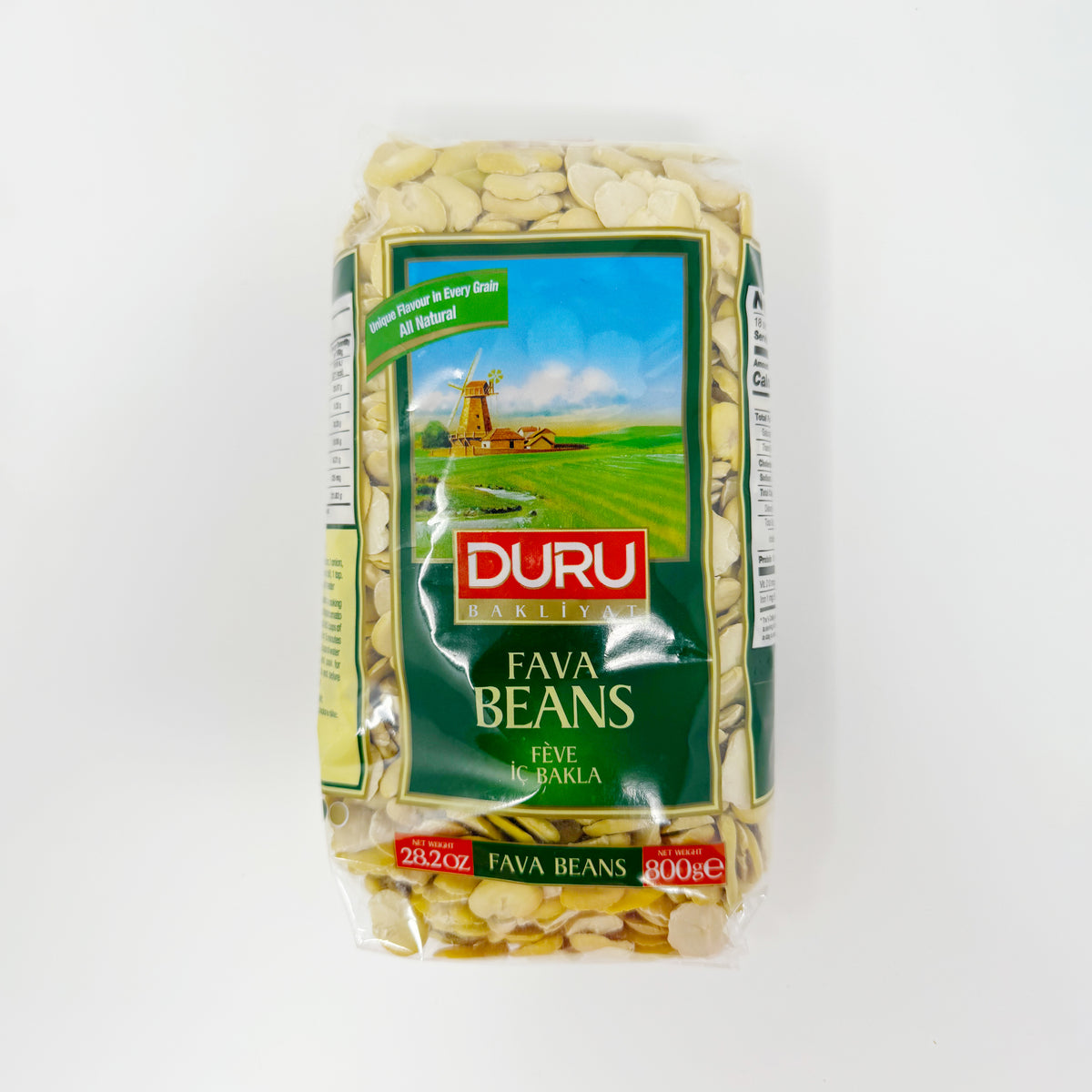 Duru Split Fava beans 28.2oz – Two Brothers Halal Market