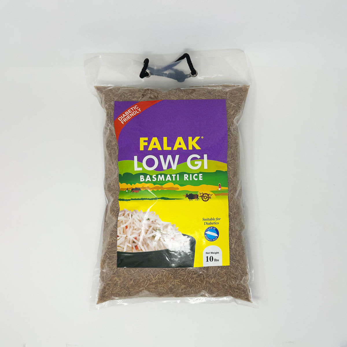 Falak Low GI Basmati Rice 10 lb (In-Store Only) – Two Brothers Halal Market