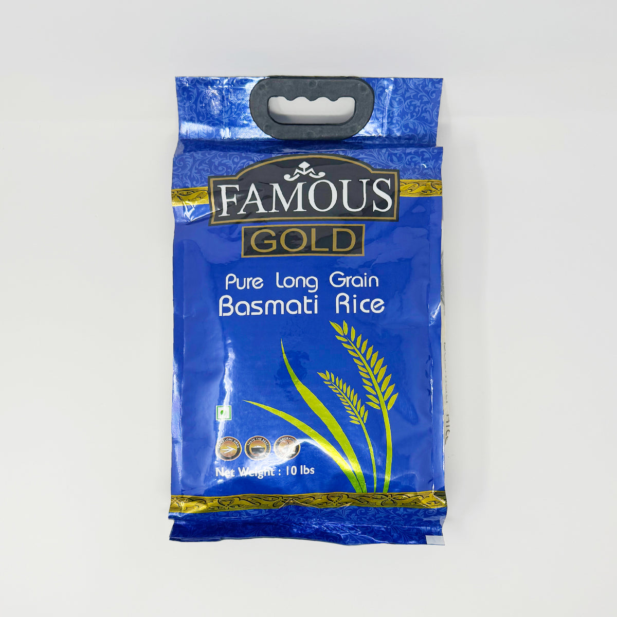 Famous Gold basmati rice 10 lb (In-Store Only) – Two Brothers Halal Market