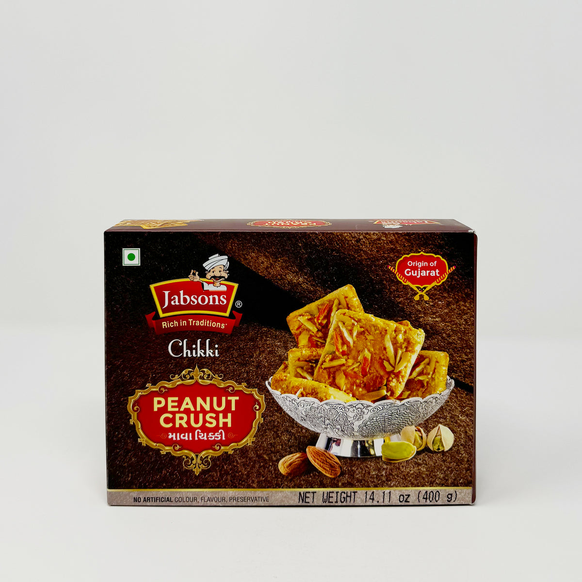 Jabsons Chikki Peanut Crush 400g – Two Brothers Halal Market