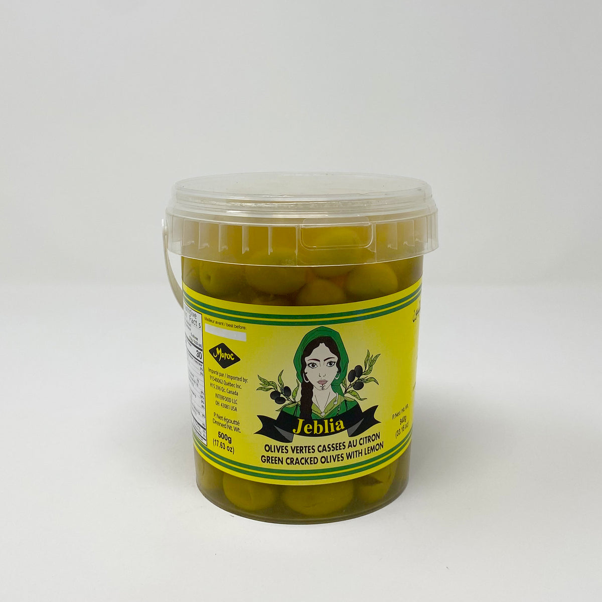 Jeblia Green Cracked olives – Two Brothers Halal Market
