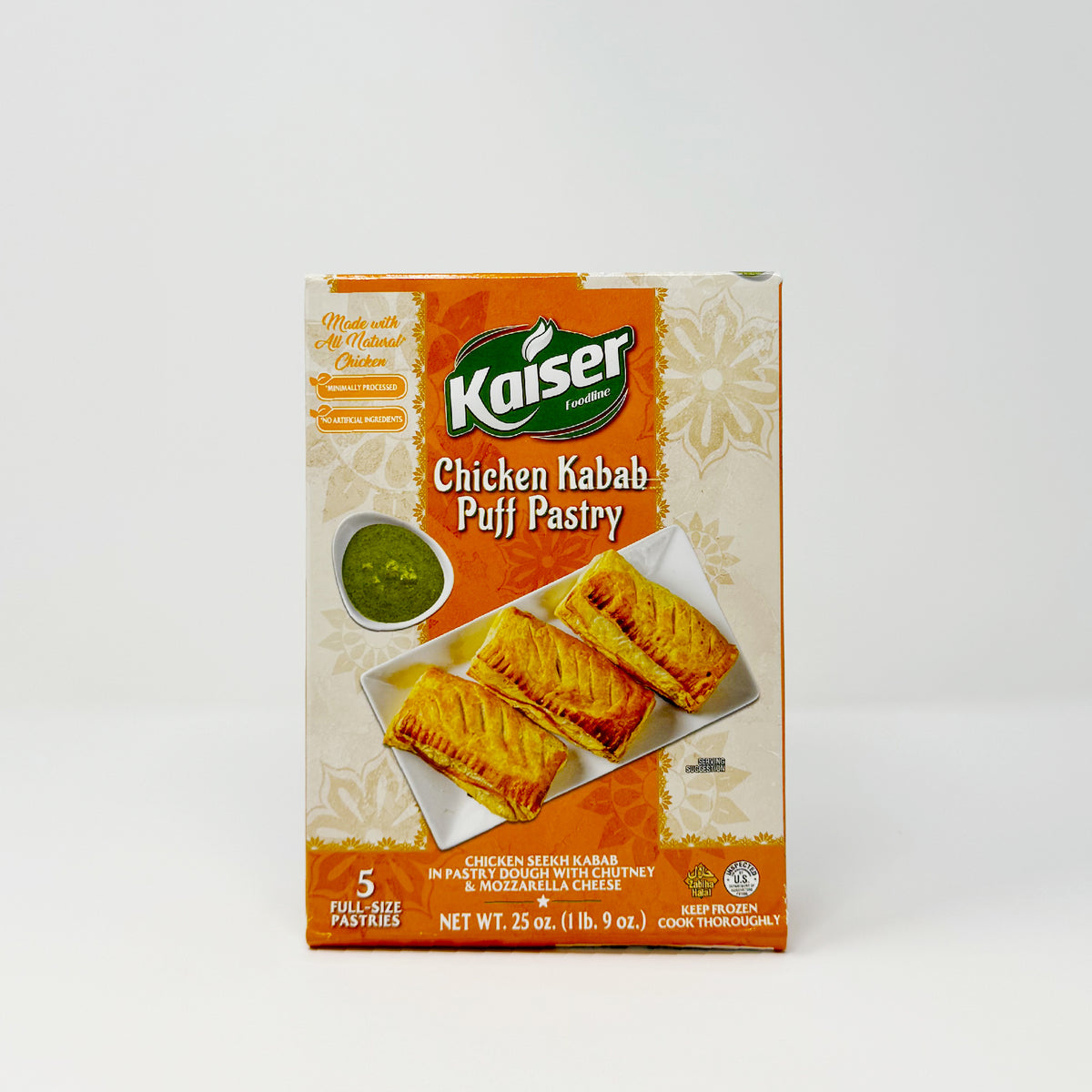 Kaiser Chicken Kabab puff pastry 25 oz (In-Store Only) – Two Brothers ...