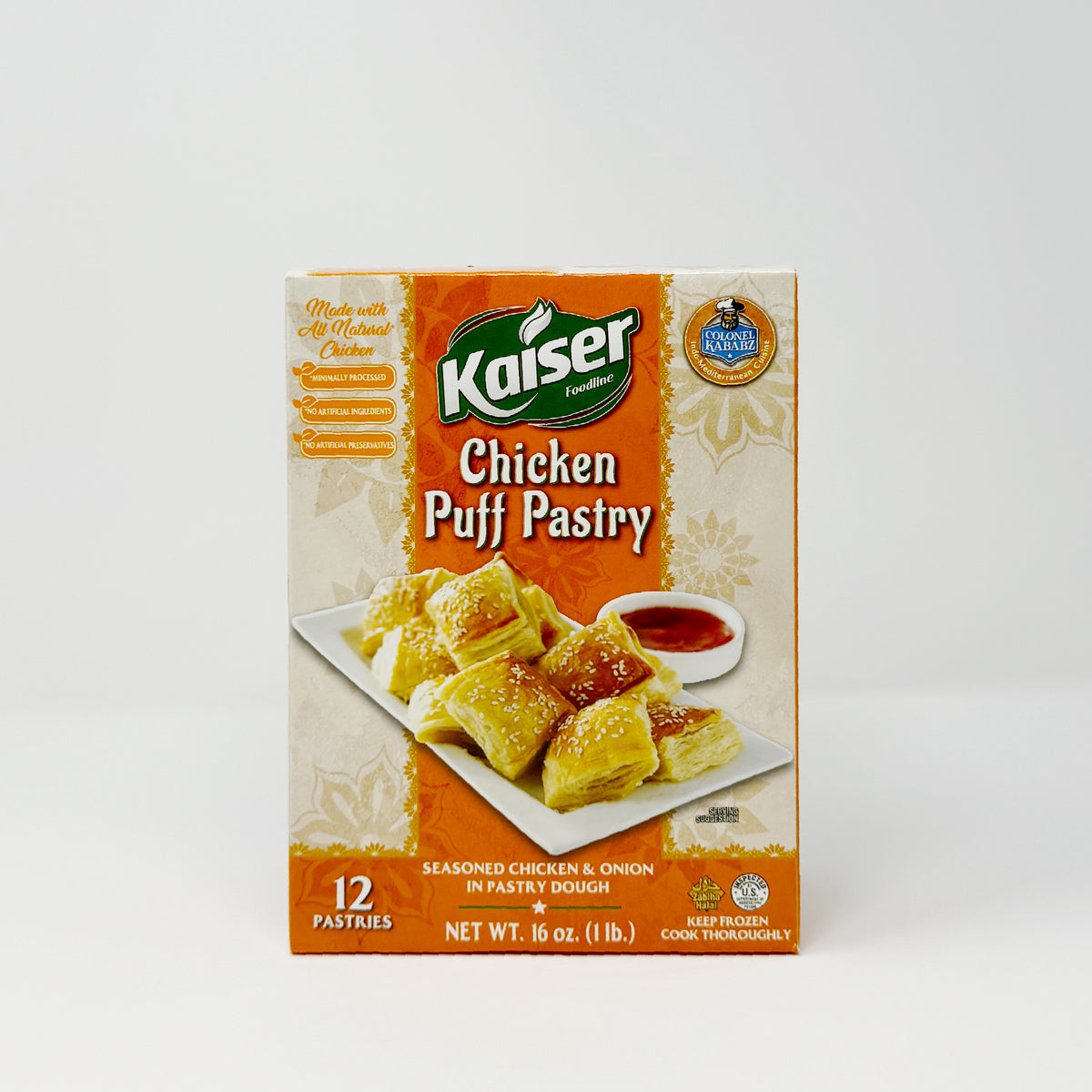Kaiser Chicken Puff Pastry 1 lb (In-Store Only) – Two Brothers Halal Market