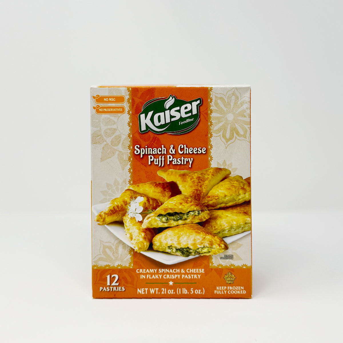 Kaiser Spinach & Cheese puff pastry 21oz (In-Store Only) – Two Brothers ...