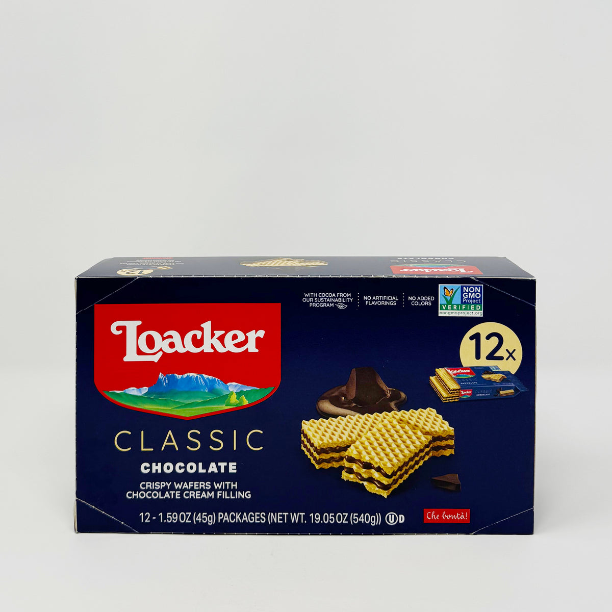 Loacker classic chocolate wafer 45g*12 – Two Brothers Halal Market