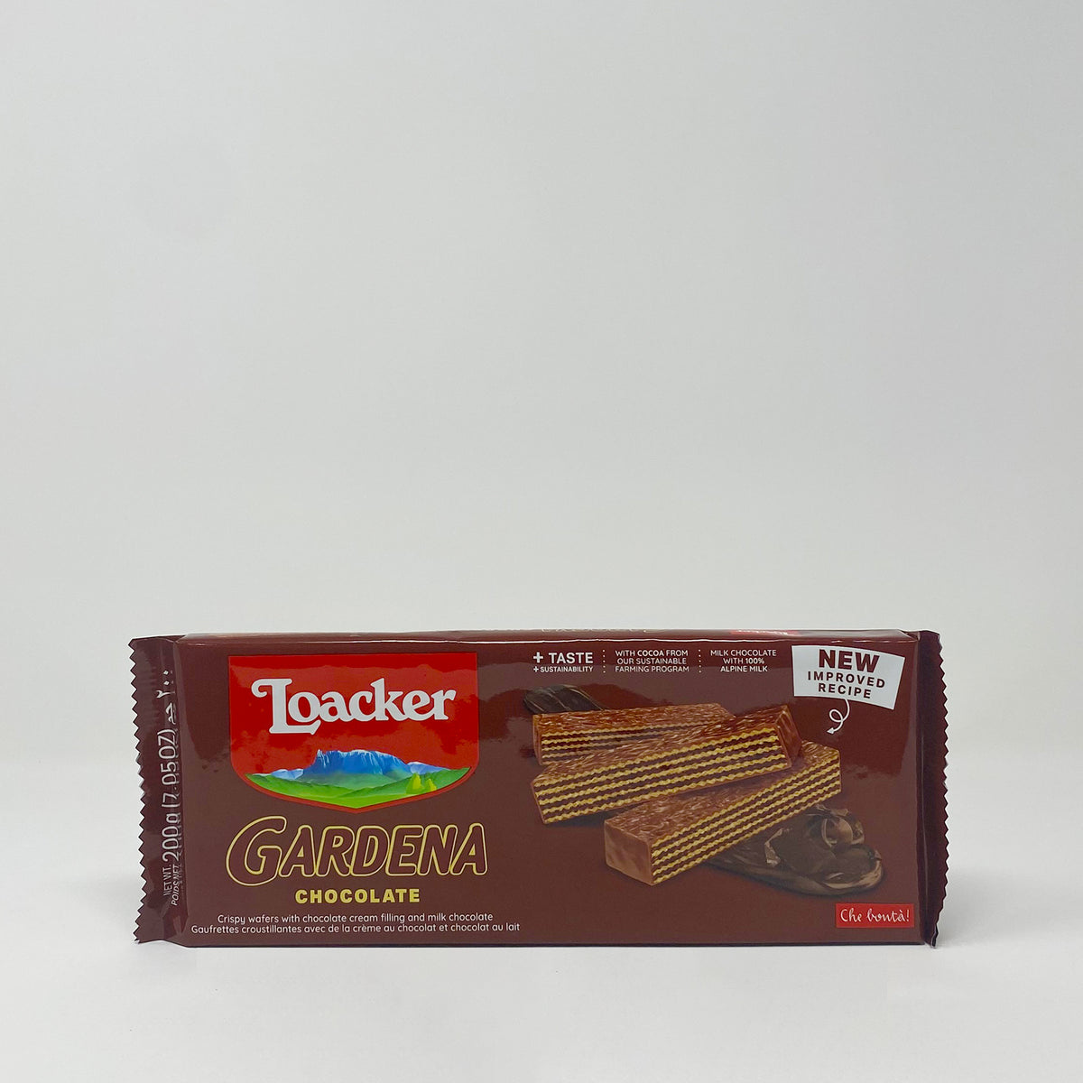 Loacker Gardena chocolate wafer 200g – Two Brothers Halal Market