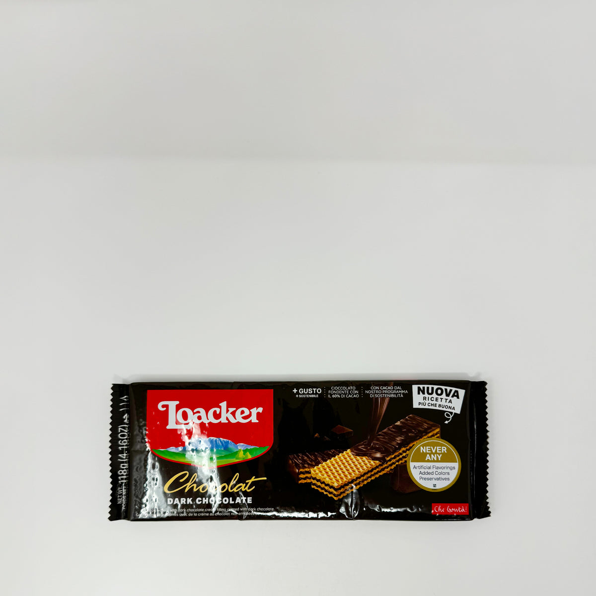 Loacker Dark chocolate wafer 118g – Two Brothers Halal Market