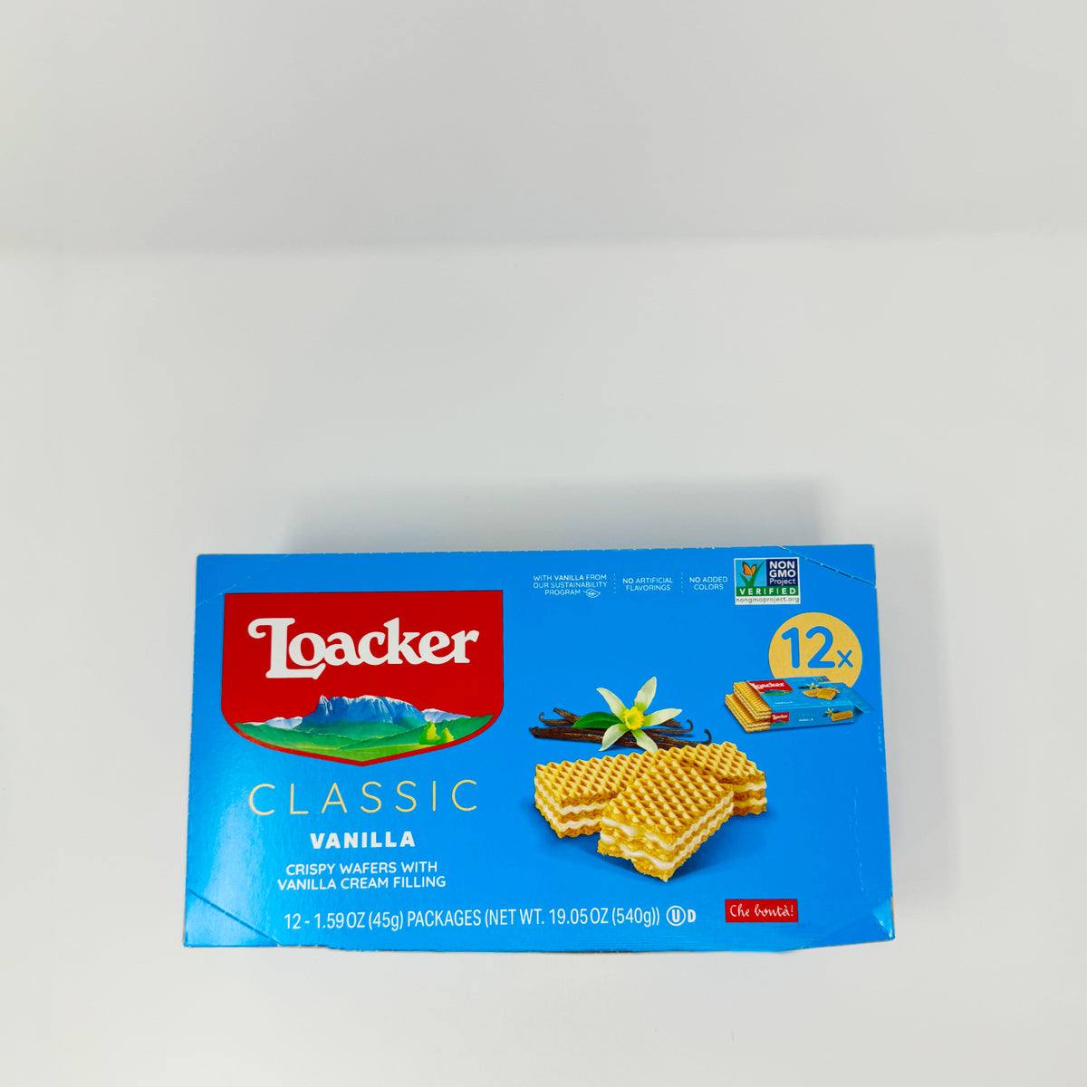 Loacker classic Vanilla wafer 45g*12 – Two Brothers Halal Market