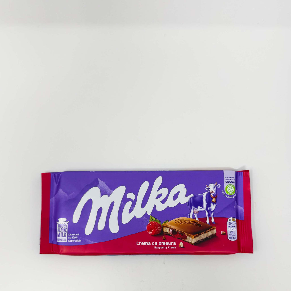 Milka Raspberry Creme 100g – Two Brothers Halal Market