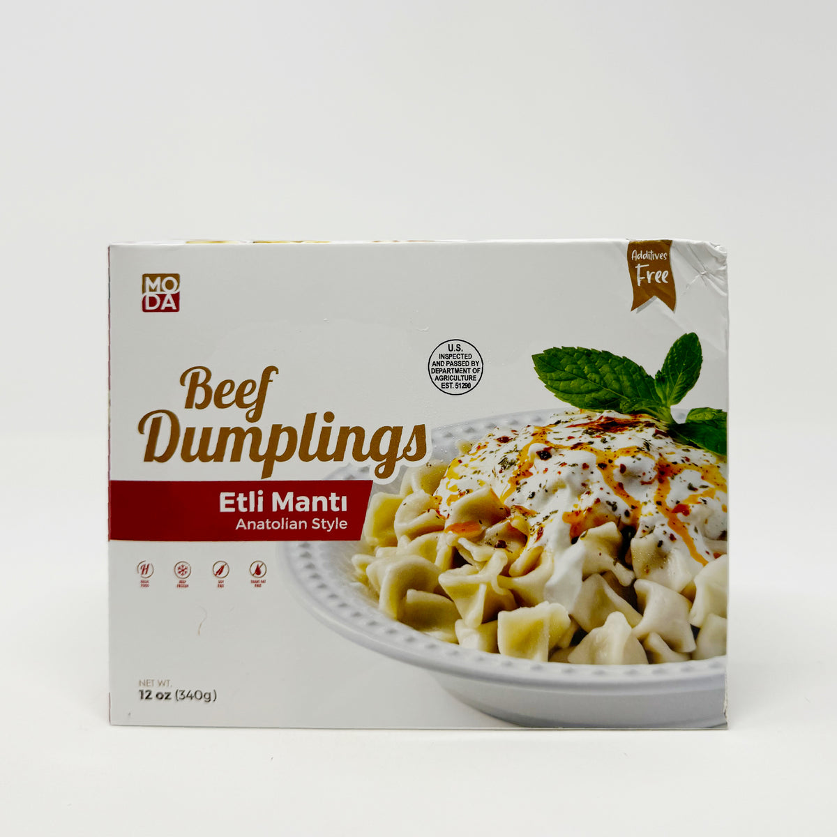 Moda Beef dupmling 340g (In-Store Only) – Two Brothers Halal Market