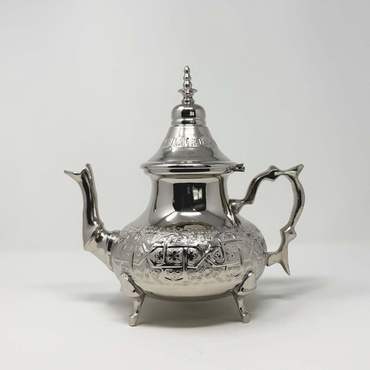 Moroccan tea pot Almravid W leg #75 – Two Brothers Halal Market