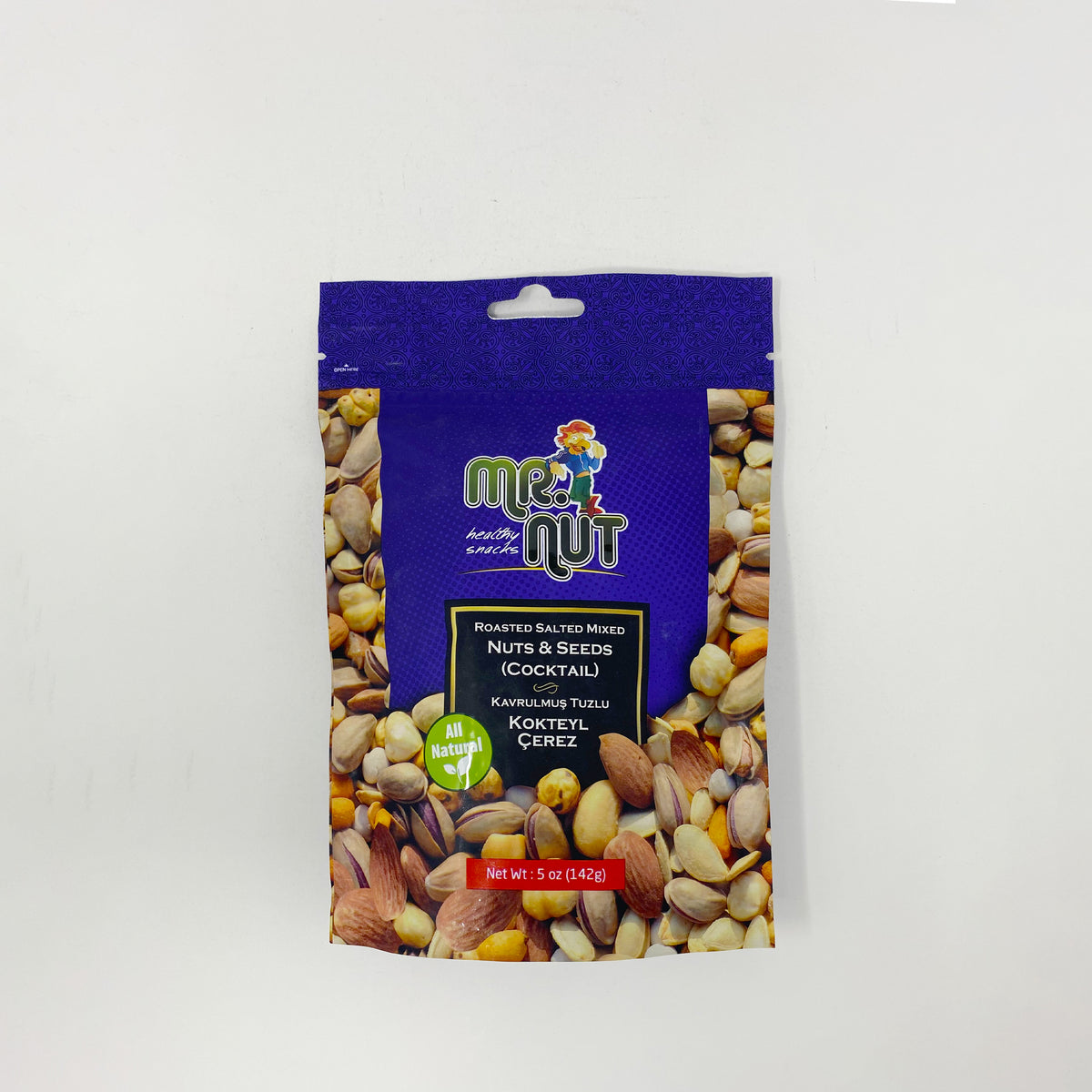 Mr. nut Roasted salted mixed Nuts & seeds – Two Brothers Halal Market