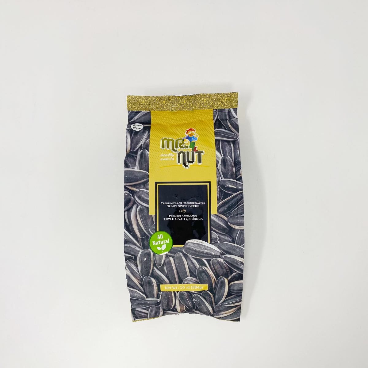 Mr nut sunflower black roasted salted seeds 284g – Two Brothers Halal ...