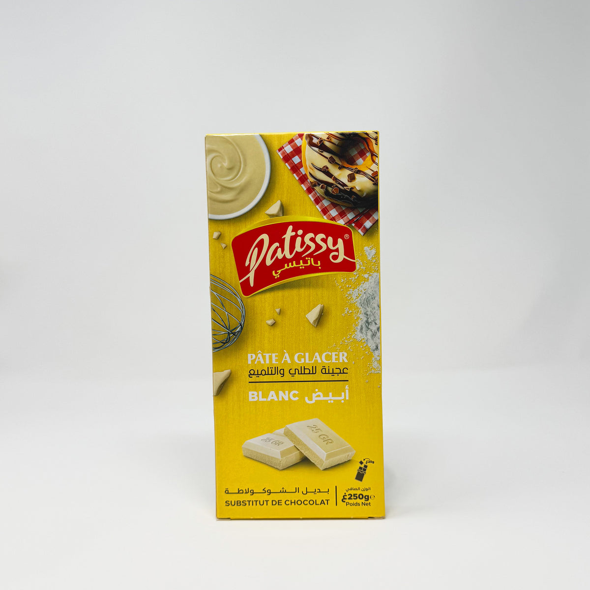 Patissy Blanc Algerian chocolate 250g – Two Brothers Halal Market