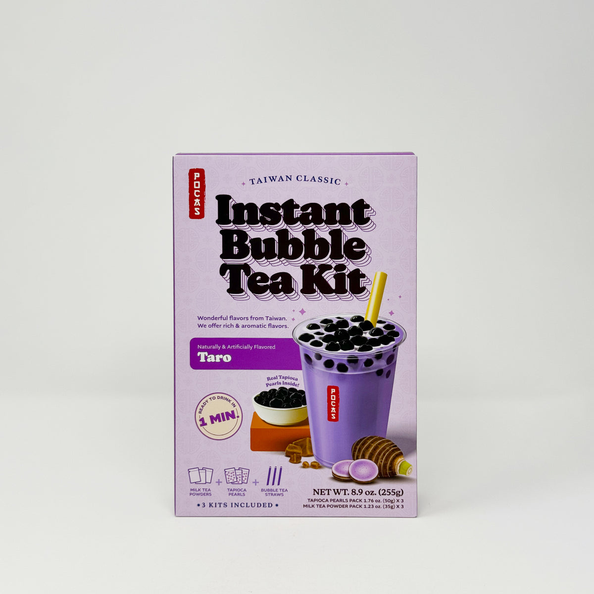 Pocas Taro Instant Bubble tea kit 255g – Two Brothers Halal Market