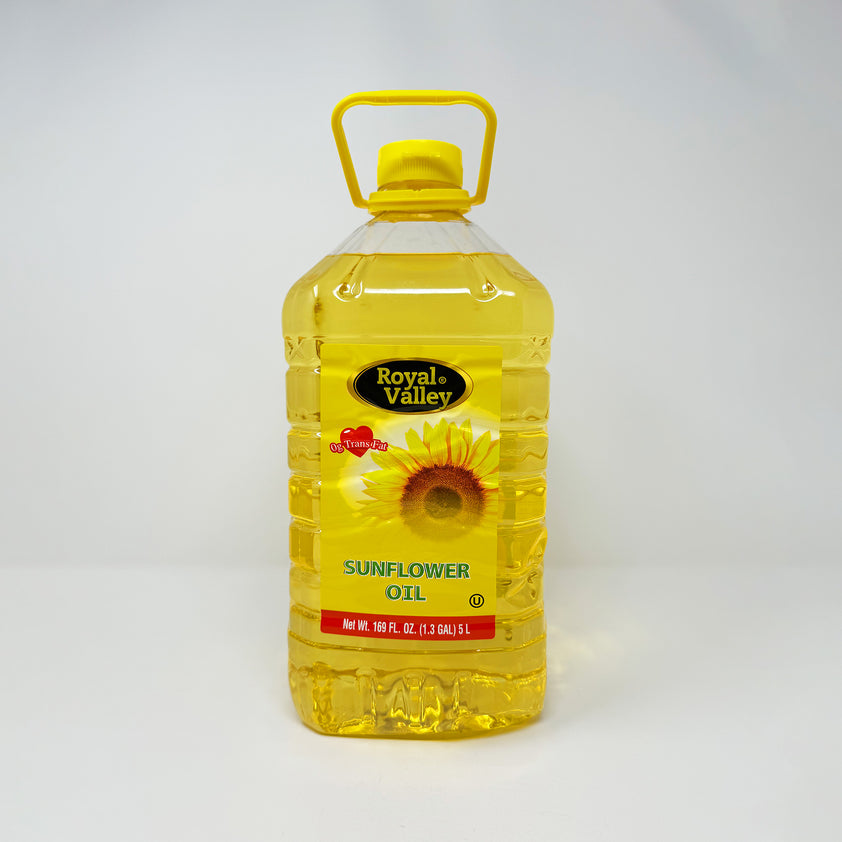 Royal Valley cooking sunflower oil 5L – Two Brothers Halal Market