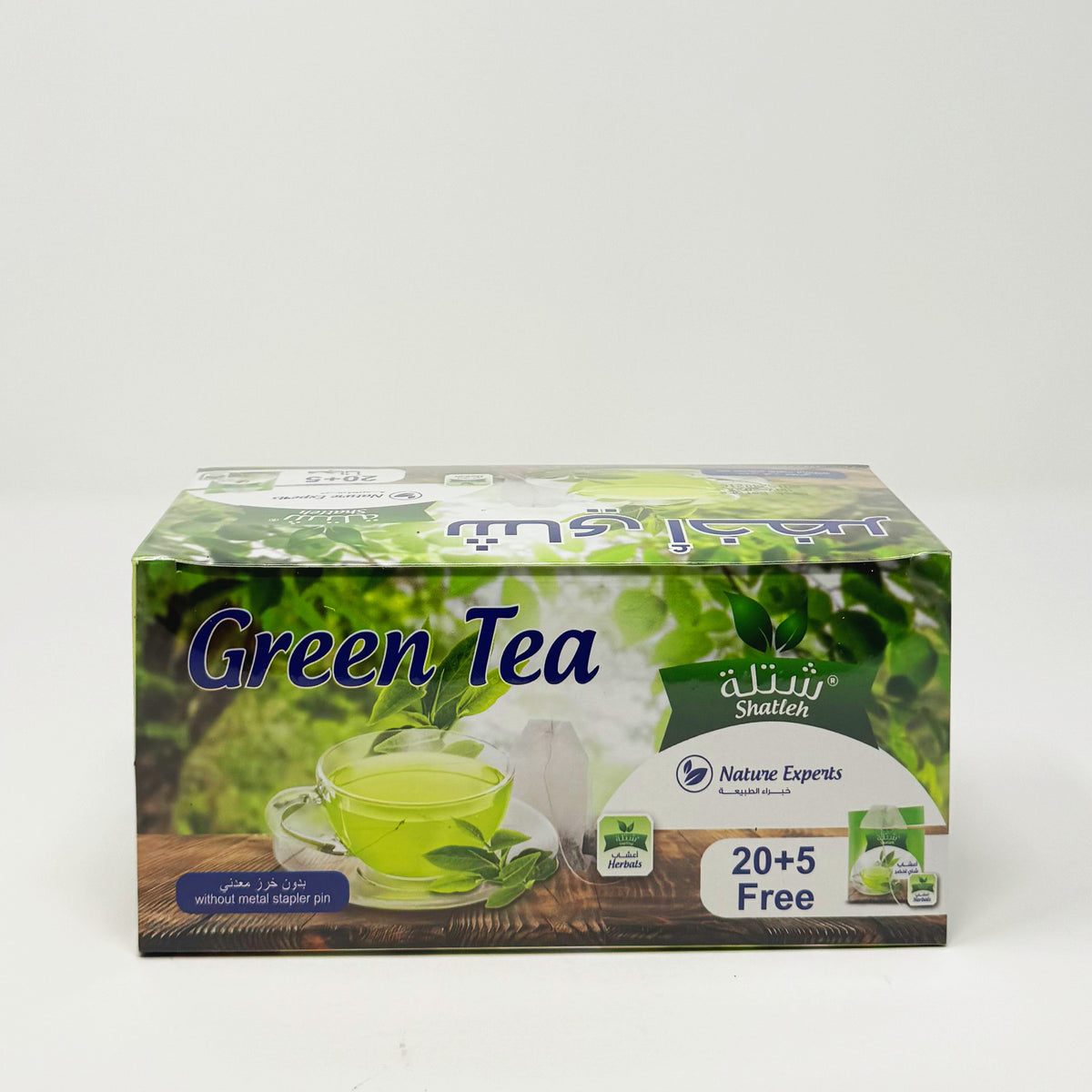 Shatleh Green Tea 25 tea bags – Two Brothers Halal Market