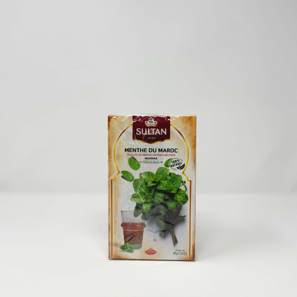 Sultan Moroccan Mint 100% Natural 40g – Two Brothers Halal Market